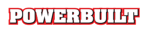 Powerbuilt Logo - White - Spitwater NZ